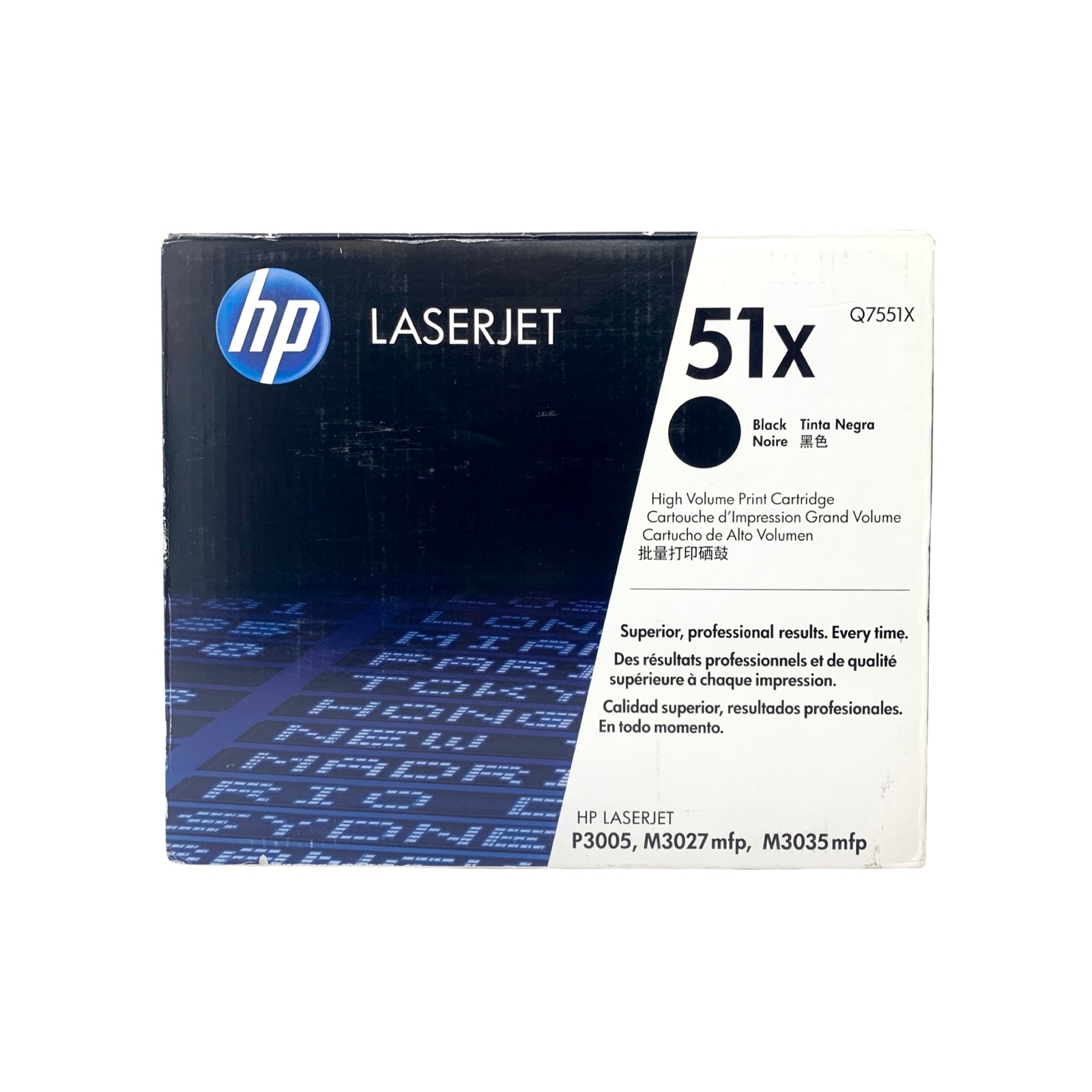 HP 51X High Yield Toner - Q7551X - Black - Original HP LaserJet Toner