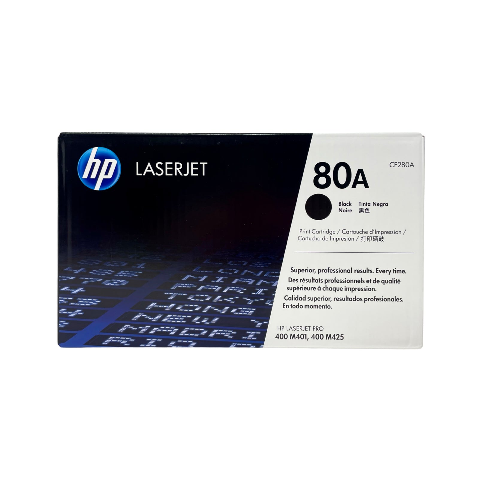 HP 80A Toner - CF280A - Black - Original HP LaserJet Toner Cartridge