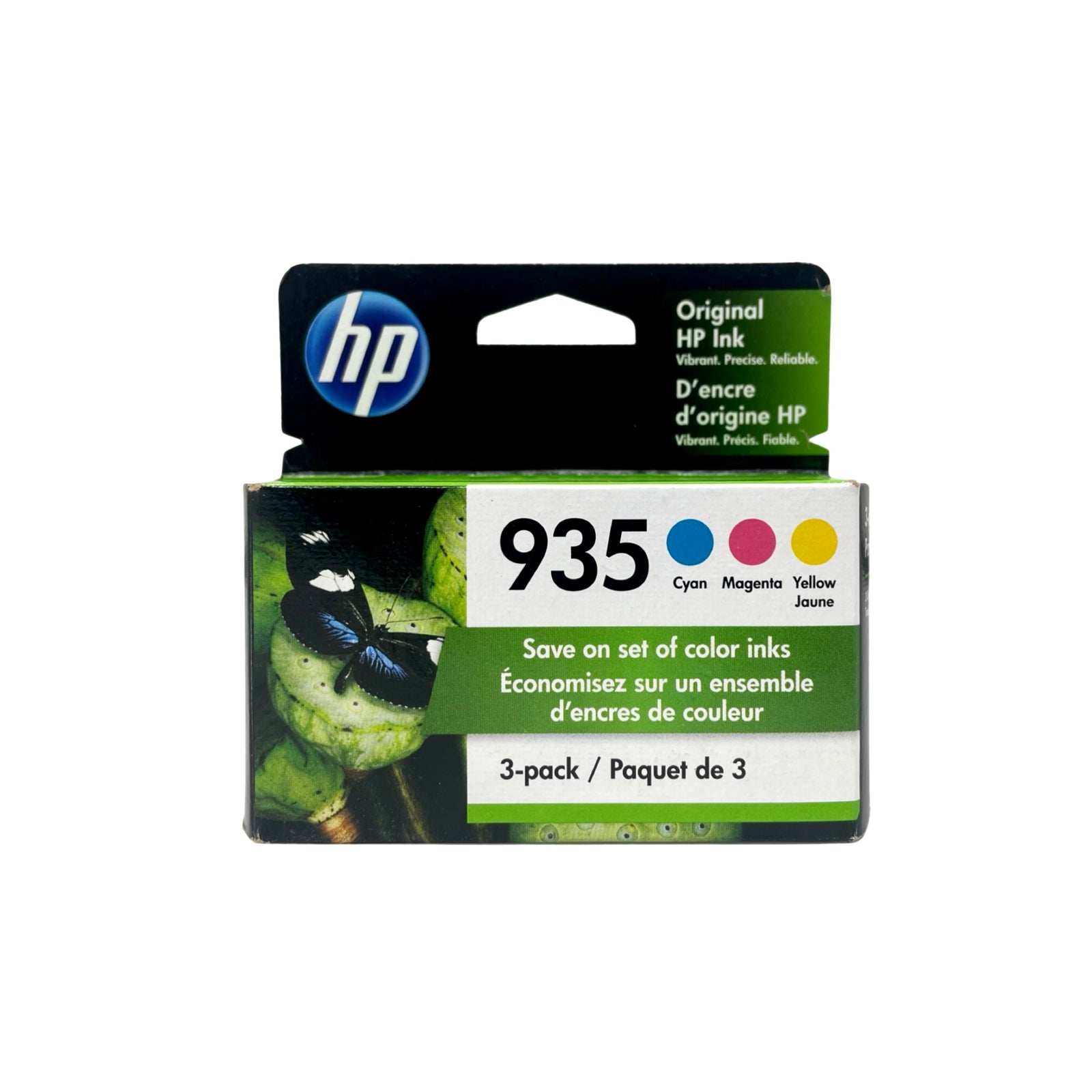 HP 935 Ink 3 Pack - Cyan Magenta Yellow - Original HP Ink Cartridges
