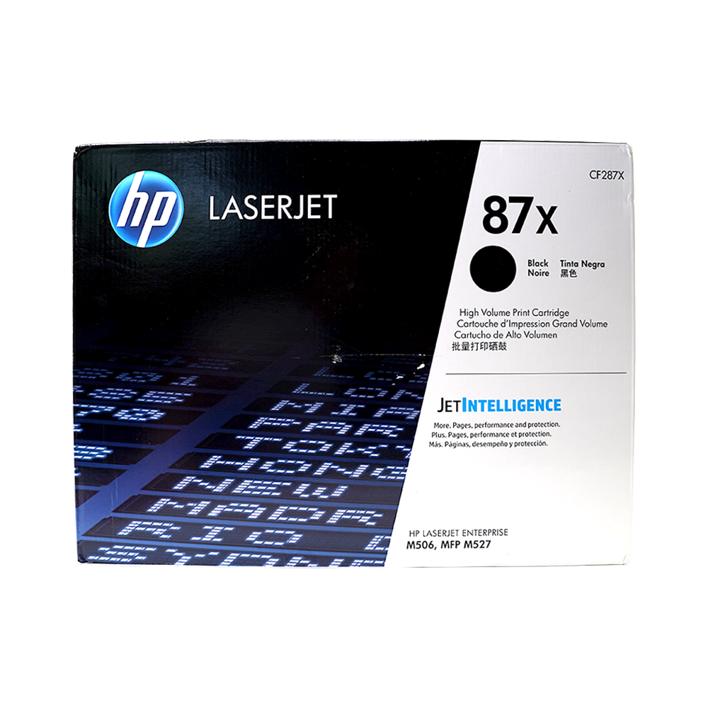 HP 87X High Yield Toner - CF287X - Black - Original HP LaserJet Toner